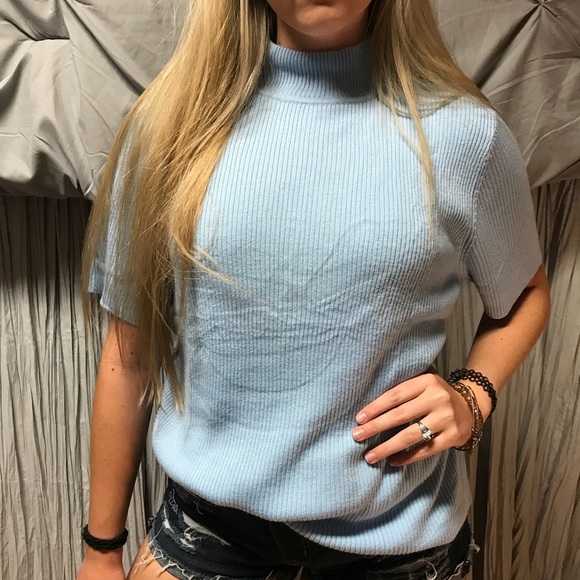 croft & barrow | Sweaters | Oversized Light Blue Comfy Sweater | Poshmark